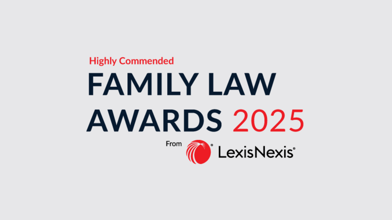 Highly commended at LexisNexis Family Law Awards 2025 | St John's Buildings